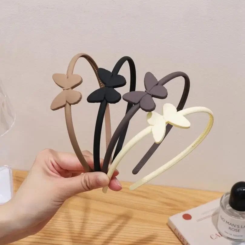 Minimalist Butterfly Headbands – Neutral and Elegant Hair Accessories ...